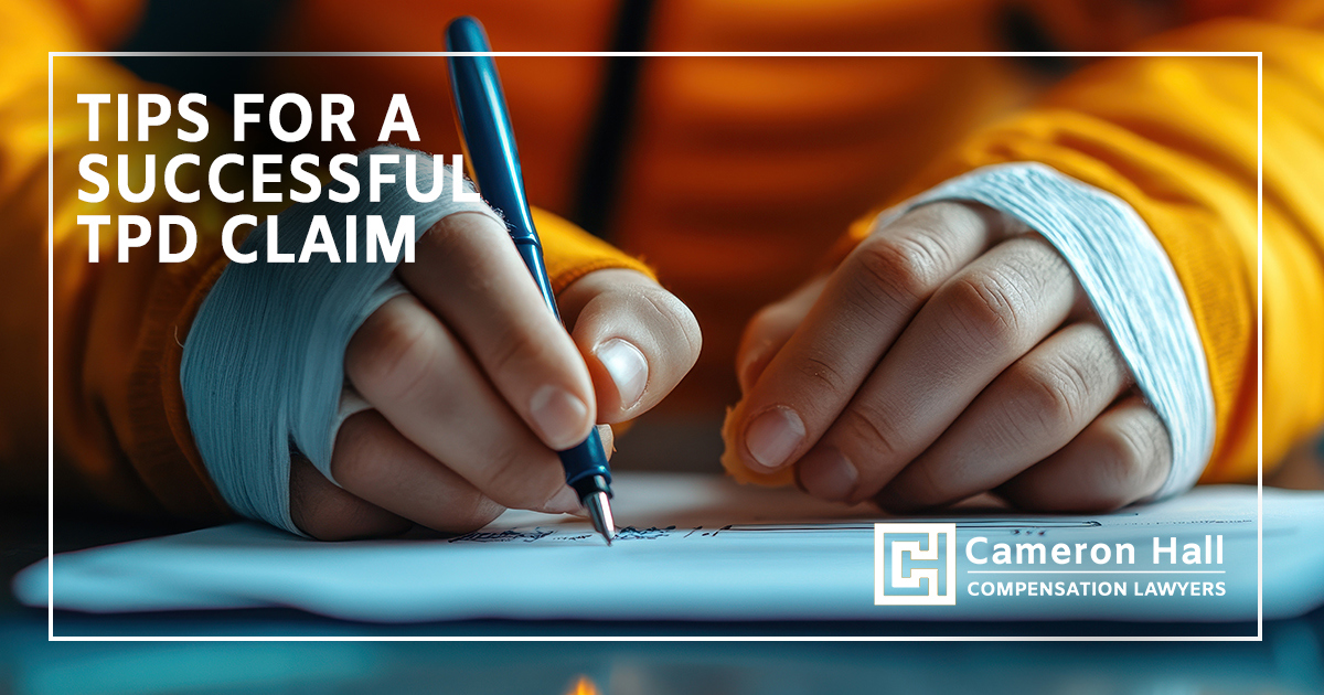 Maximising the Potential of a Successful TPD Claim